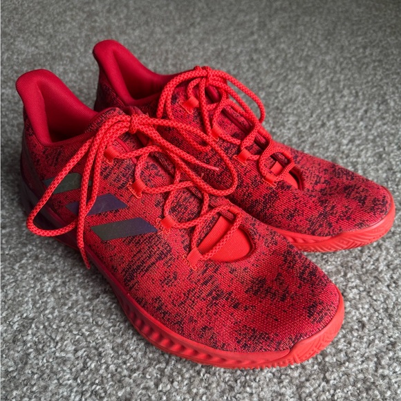 adidas | Shoes | Mens Adidas Harden Be X Red Scarlet | Poshmark